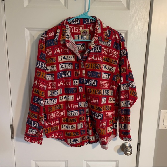 Barn Fly | Shirts | Vintage Western Bar Fly Buttondown Short License ...